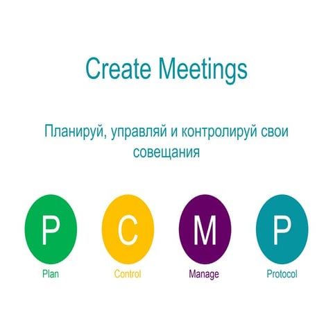 About Create Meetings | PPTX