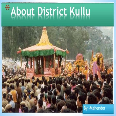 know about kullu | PPTX | Asia Travel | Travel Locations