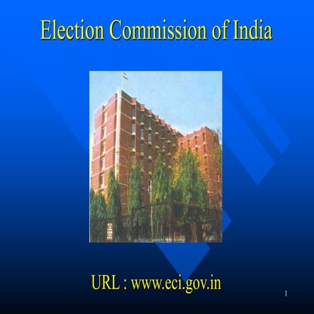 About Election Commission of India.ppt
