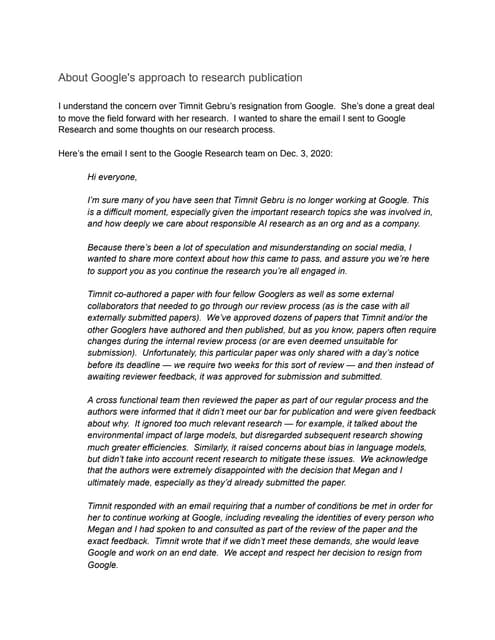 About google's approach to research publication | PDF About google's approach to research publication | PDF
