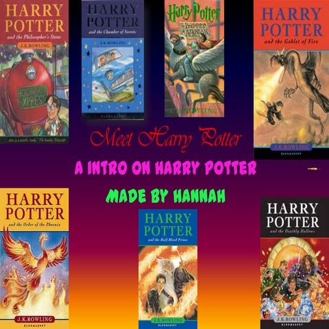 About Harry Potter | PPTX