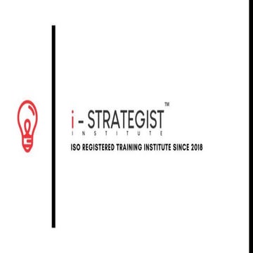 i-Strategist Institute - About Us | PPTX