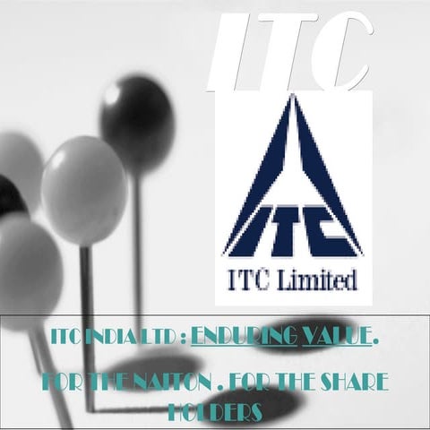 Itc ltd ppt | PPT