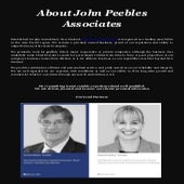 About John Peebles Associates