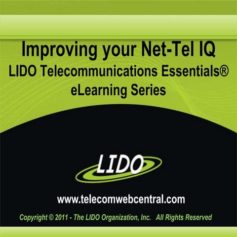 About LIDO Elearning 04 13 11 | PPT