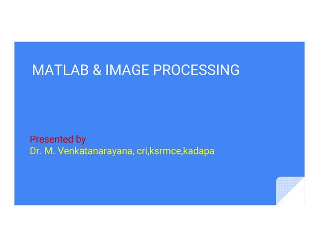 Basic Matlab Programming Ppt 1043