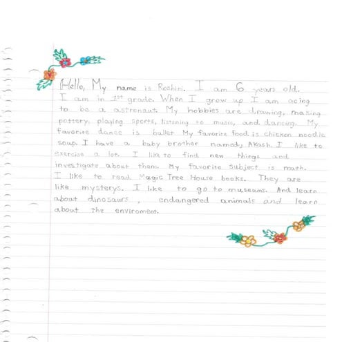 About me - Writing Contest for Kids Entry | PDF