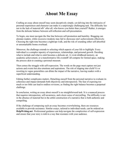 Essays About Myself.pdf