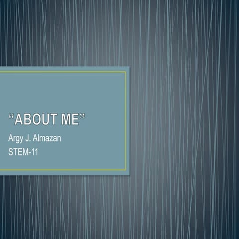 My Biography | PPTX