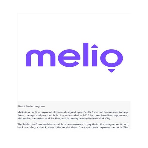 About melio.pdf