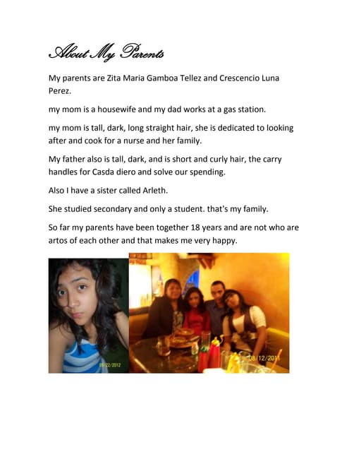 My family | PPT