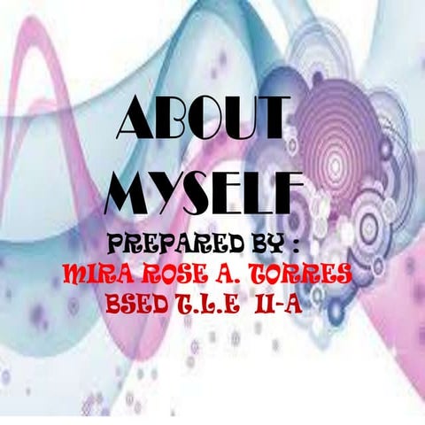 About myself | PPT