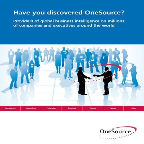 About One Source | PDF