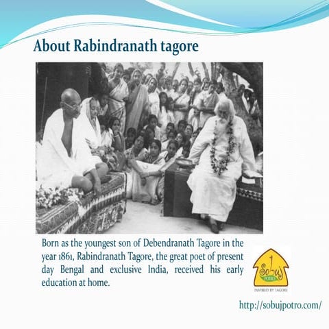 About rabindranath tagore | PPTX