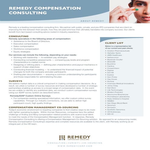 About Remedy | PDF