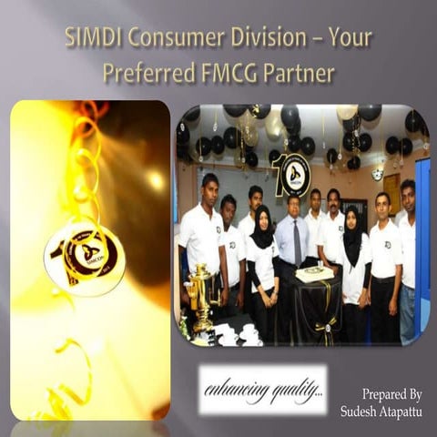 SIMDI Consumer Products Division | PPT