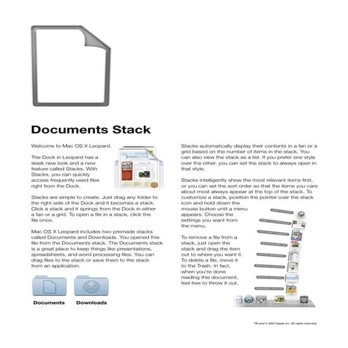 About stacks | PDF