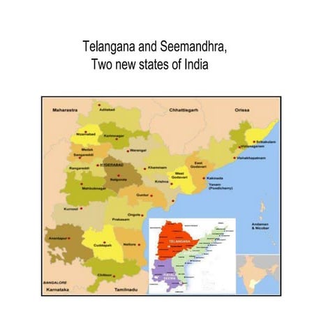 About telangana seemandhra | PPT