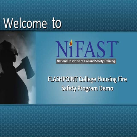 About the flashpoint college fire safety program (short demo) | PPT