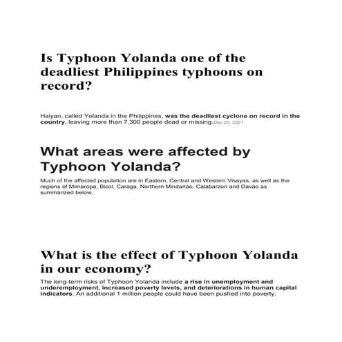 About Typhoon Yolanda.docx