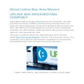 About upline bay area movers