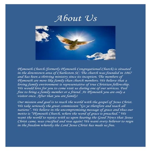 About us | DOC | Christianity | Religion & Spirituality