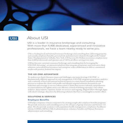 About USI | PDF