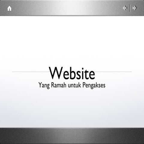 Tentang Website | PPT