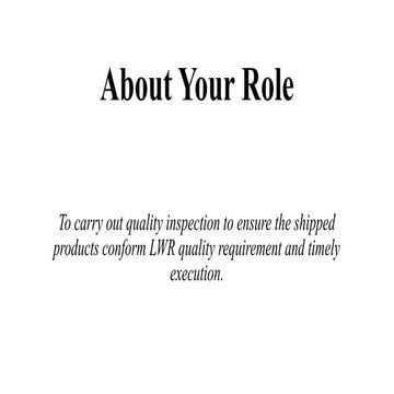 About Your Role in the job sector base .pptx