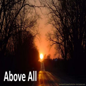 Above all | PPTX