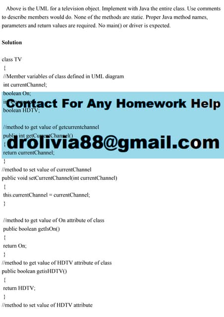This is a UML diagram- Class - TV Attributes - Current Channel On Conn.docx
