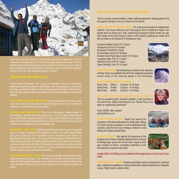 Above the himalaya Trekking Kathmandu Nepal | PDF