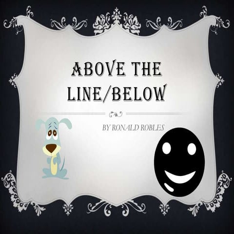 Above the line | PPTX