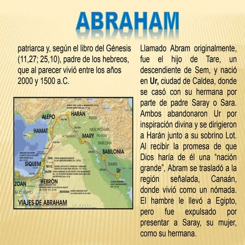 Abraham biblico | PPTX