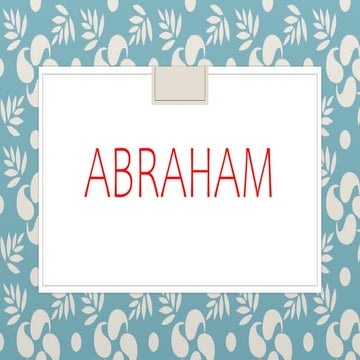 ABRAHAM.pptx
