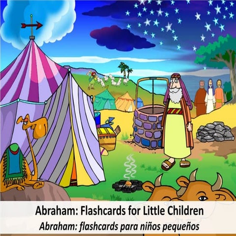 Abraham: flashcards para niños pequeños | PDF | Christianity | Religion & Spirituality