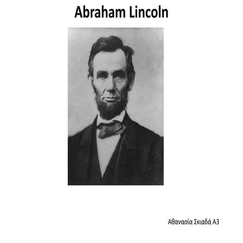 Abraham lincoln | PPT