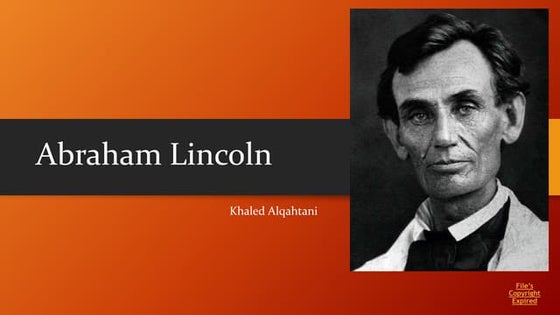 Abraham lincoln powerpoint | PPT
