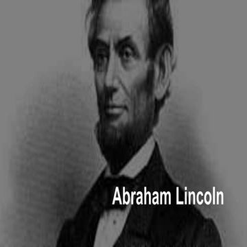 Abraham lincoln | PPTX