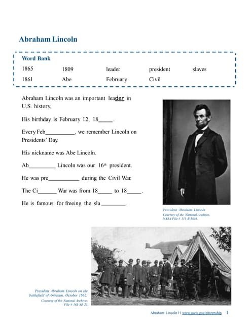 Abraham lincoln powerpoint | PPT