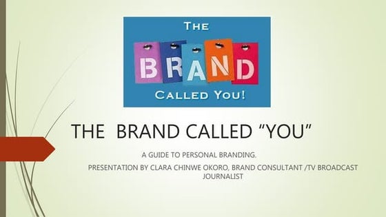 Building your Personal Brand Presentation | PPT