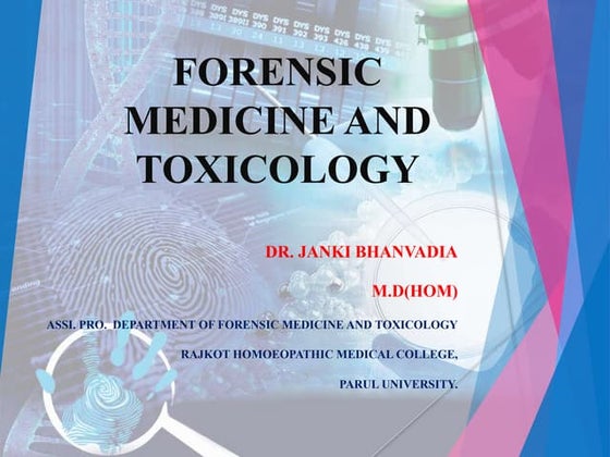 Forensic BALLISTICS # Identification of range of fire through wound ...