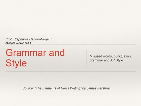 Copy-editing NewSymbols and AP Style.ppt | College Football | College Sports