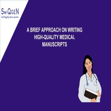 Medical Manuscript Writing | PPTX