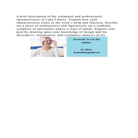 a brief description of the sculptural and architectural characterist.docx