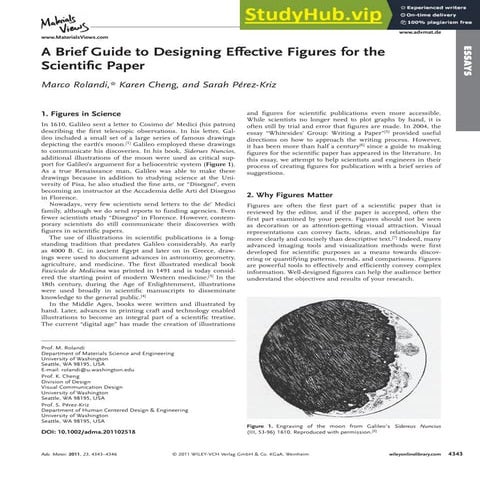 A Brief Guide To Designing Effective Figures For The Scientific Paper | PDF