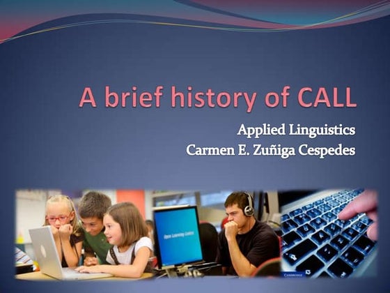 History of CALL | PPT | Education