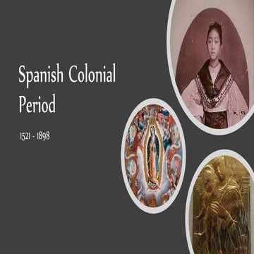 HISTORY: Architectural Character of the Spanish Period | PPTX