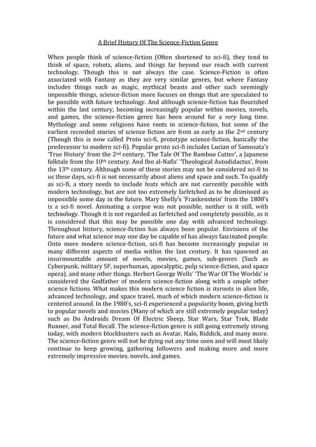 Science fiction | PPT