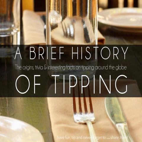 A Brief History of Tipping | PPT